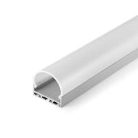 China 45mm Half Circle LED Aluminium Profile Linear Lighting Strip 180 Degree for sale