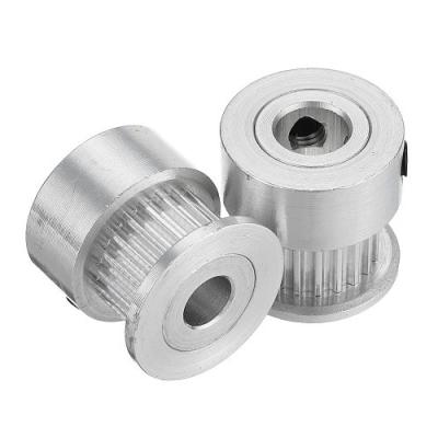 China 16 Teeth GT2 Timing Pulley CNC Aluminum Profile Bore 6mm for sale