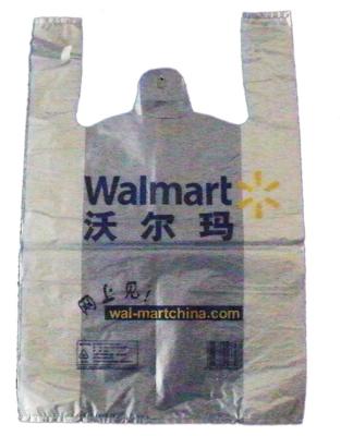 China HDPE T-Shirt shopping bag for sale