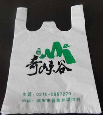 China Plastic  T-Shirt Shopping Bag for sale