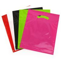 China 2 Mil  Poly  Die cut Handle Gift Party Favors  Shopping Bag 9''x 12'' for sale