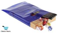 China Pink Purple Thick Glossy plastic Retail Merchandise Gift  Shopping  Bags with Die Cut Handles for sale