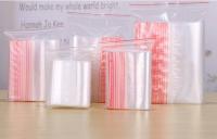 China HUAKIN  2mil  50microns  plastic LDPE clear food grade ziplock bags freezer storage pouch for sale