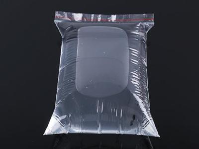 China various sizes poly zip top reclosable ziplock bags zipper pouches grip seal clear  packing bags for sale