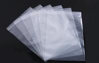 China various sizes poly zip top reclosable ziplock bags zipper pouches grip seal clear  packing bags for sale