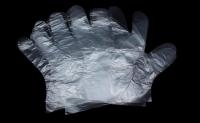 China Plastic HDPE CPE  Disposable  Clear Embossed  Gloves for Industrial Medical Restaurant Cleaning for sale