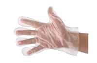 China Plastic HDPE CPE  Disposable  Clear Embossed  Gloves for Industrial Medical Restaurant Cleaning for sale