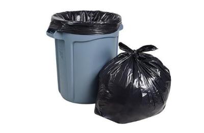 China Black Heavy Duty Low-Density Puncture Resistant Trash  Garbage  Rubbish Can liner Bags for sale