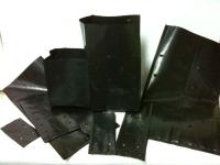 China farming agriculture gardening black poly planter nursery pots vegetables plastic grow bags for sale