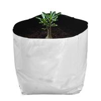China white black panda film plastic grow  vegetables tomatoes planter pots  planting nursery  bags for sale