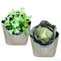 China white black panda film plastic grow  vegetables tomatoes planter pots  planting nursery  bags for sale
