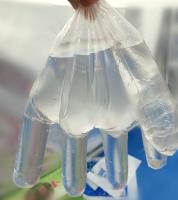 China LDPE HDPE CPE plastic clear  disposable food grade kitchen cleaning PE gloves for sale