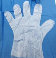 China LDPE HDPE CPE plastic clear  disposable food grade kitchen cleaning PE gloves for sale