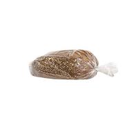 China Transparent Clear plastic gusseted 4'' bottom Bread Loaf Bakery Packing Bags with twist ties for sale