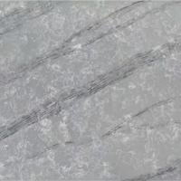 China Grey Quartz Countertops Dark Quartz Worktops Modern Minimalist Style for sale