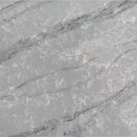 China Grey Quartz Countertops Dark Quartz Worktops Modern Minimalist Style for sale