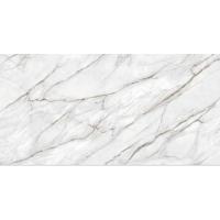 China Hardness 6 Man Made Kitchen Worktops Polished White Marble Effect Quartz for sale