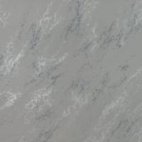 China Grey And White Carrara Quartz Countertop 3200x1600 Quartz Bathroom Vanity Tops for sale