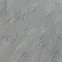 China Grey And White Carrara Quartz Countertop 3200x1600 Quartz Bathroom Vanity Tops for sale