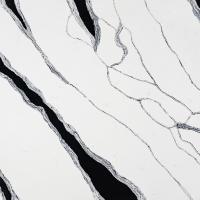 China High Gloss Artificial Quartz Stone Slab Water Absorption 0.1% for sale