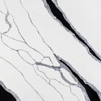 China High Gloss Artificial Quartz Stone Slab Water Absorption 0.1% for sale