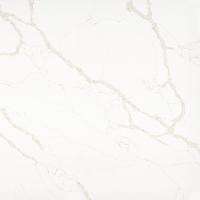 China Eased Edge White Quartz Kitchen Countertops 126''X63'' Quartz Worktops for sale