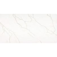China Eased Edge White Quartz Kitchen Countertops 126''X63'' Quartz Worktops for sale
