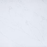 China Artificial Chipped Quartz Countertop 20mm 30mm Pure White Quartz Countertops for sale