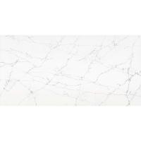 China Simple Line White Quartz Stone High End Eco Friendly And Healthy for sale