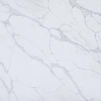China White Calacatta Laza White Counter Top Polished Quartz Surface Artificial Stone for sale