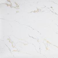 China 30mm Calacatta Gold Quartz Worktop 3200x1600mm Calacatta Countertop for sale