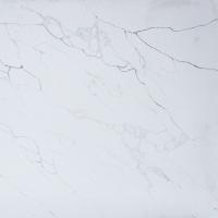 China Quartz Slab Strong Resistance To Acid And Alkali Corrosion White Calacatta Quartz for sale