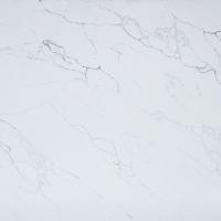 China Quartz Slab Strong Resistance To Acid And Alkali Corrosion White Calacatta Quartz for sale