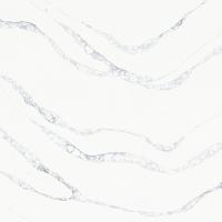 China Elegance Engineered Stone Slabs 3200x1600mm Solid White Quartz Countertops for sale