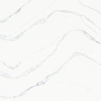 China Elegance Engineered Stone Slabs 3200x1600mm Solid White Quartz Countertops for sale