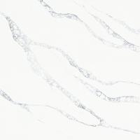 China Elegance Engineered Stone Slabs 3200x1600mm Solid White Quartz Countertops for sale