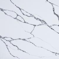 China Cut To Size Quartz Kitchen Countertops Polished White Quartz Worktop for sale