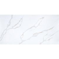 China America Popular Gold White Quartz Surface Bathroom Vanity Mohs Hardness 6-7 for sale