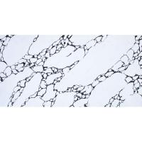 China Panda White Calacatta Black And White Natural Texture Style Eco-Friendly And Healthy Quartz Slab for sale