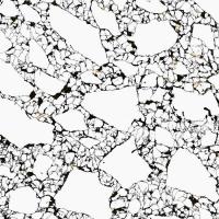 China OLK9606 - Kitchen Worktops Black And White Stripe Best Price Popular Panda White Quartz for sale