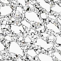 China OLK9606 - Kitchen Worktops Black And White Stripe Best Price Popular Panda White Quartz for sale