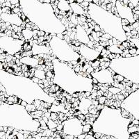 China OLK9606 - Kitchen Worktops Black And White Stripe Best Price Popular Panda White Quartz for sale