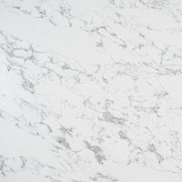 China Straight Edge Gray Quartz Countertops 3200x1600mm Quartz Looks Like Marble for sale