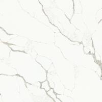 China Engineered Quartz Calacatta Laza Countertops 3cm White Quartz Kitchen Worktops for sale
