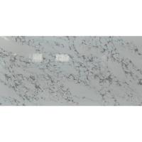 China Faux Marble Quartz Countertops 3200x1600mm Quartz Overlay Worktops for sale