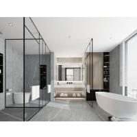 China Air Mez Grey Marble Worktop 18mm Thickness Marble Worktop Popular Grey Vanity for sale