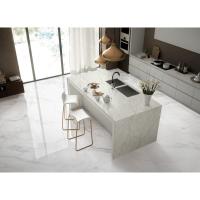 China Mixed Colors Background Carrara Quartz Countertops 2cm 3cm Thickness for sale