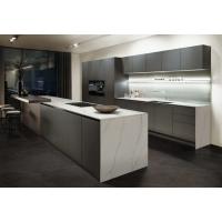 China Antibacterial Quartz Overlay Countertops Anti Pollution Quartz Kitchen Top for sale