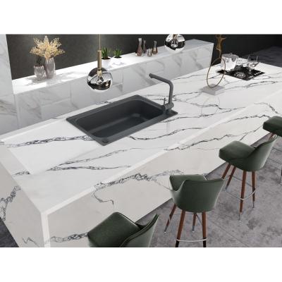 China Flame Spread 0.1% Quartz Worktop 126''X63'' Artificial Quartz Slab for sale