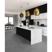China Anti Pollution White Quartz Countertops 3200*1600 Quartz Kitchen Worktops for sale